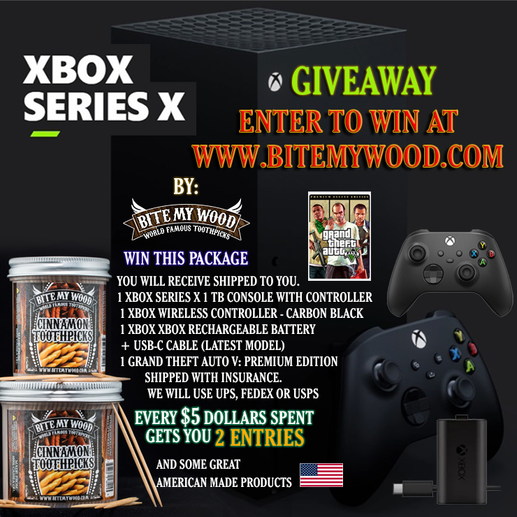 Xbox Giveaway A Small Purchase of 5 Dollars Can Win This Bundle ...