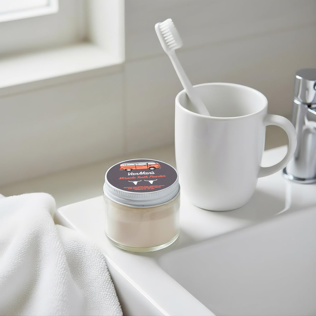 VanMan's Miracle Tooth Powder - Cinna-Bone 2 oz – BiteMyWood