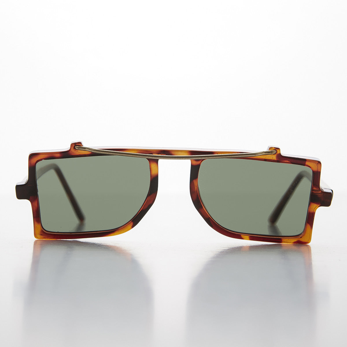 Grunge Safety Flat Lens Steampunk Vintage Sunglass - Flash – BiteMyWood
