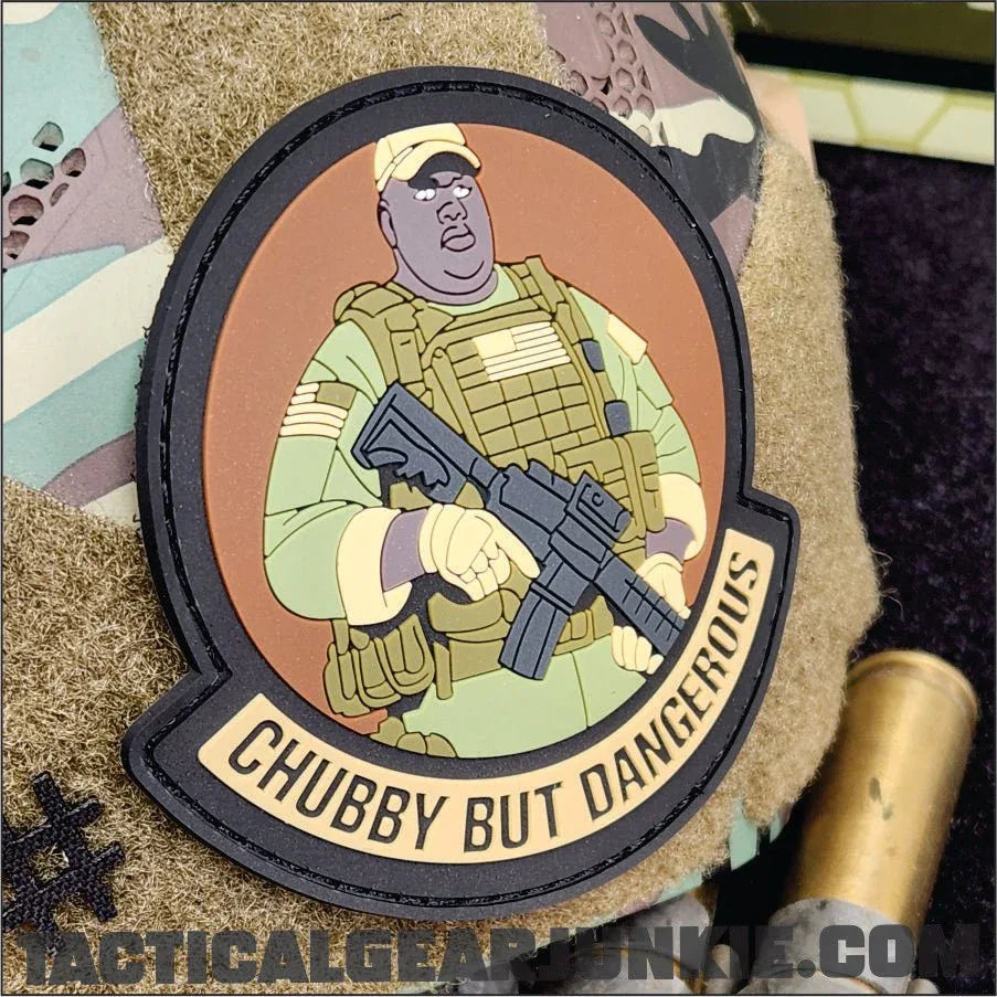 'Big Al' - Chubby But Dangerous - OCP 3.5" PVC Patch - Meal Team 6 Mem ...
